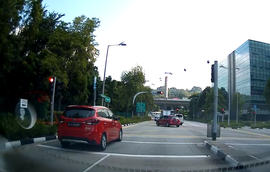 Red lights are NOT a suggestion to stop