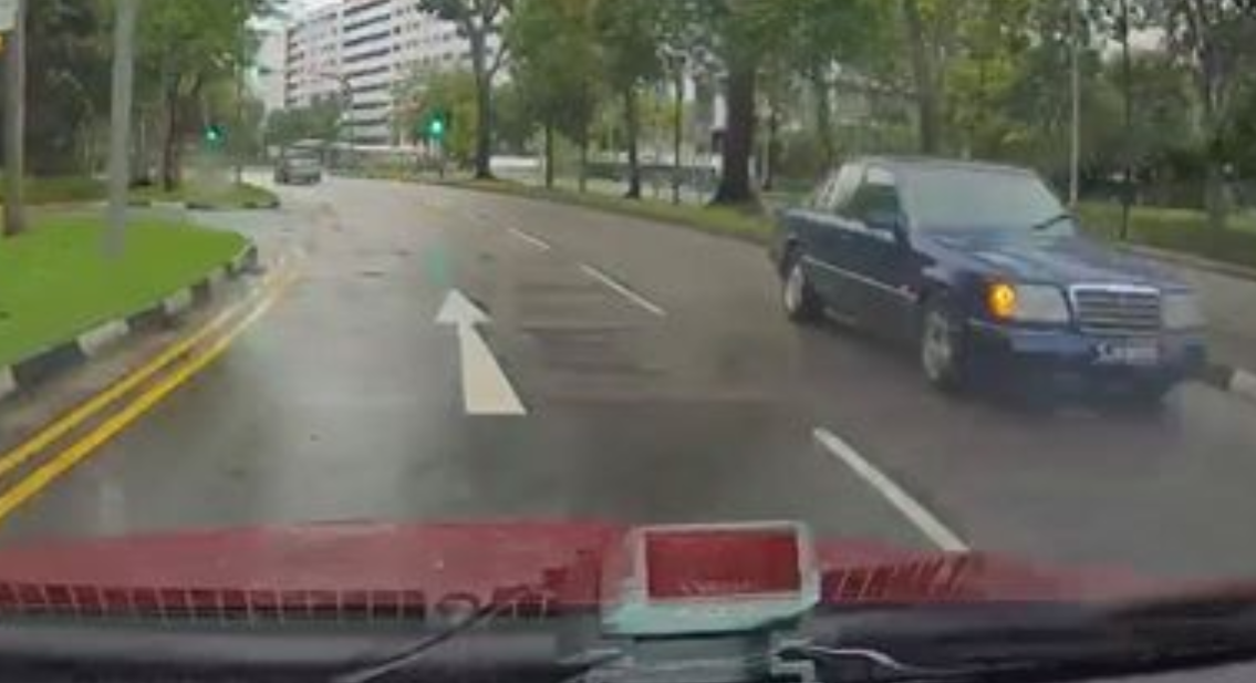 SJV891K caught driving against traffic