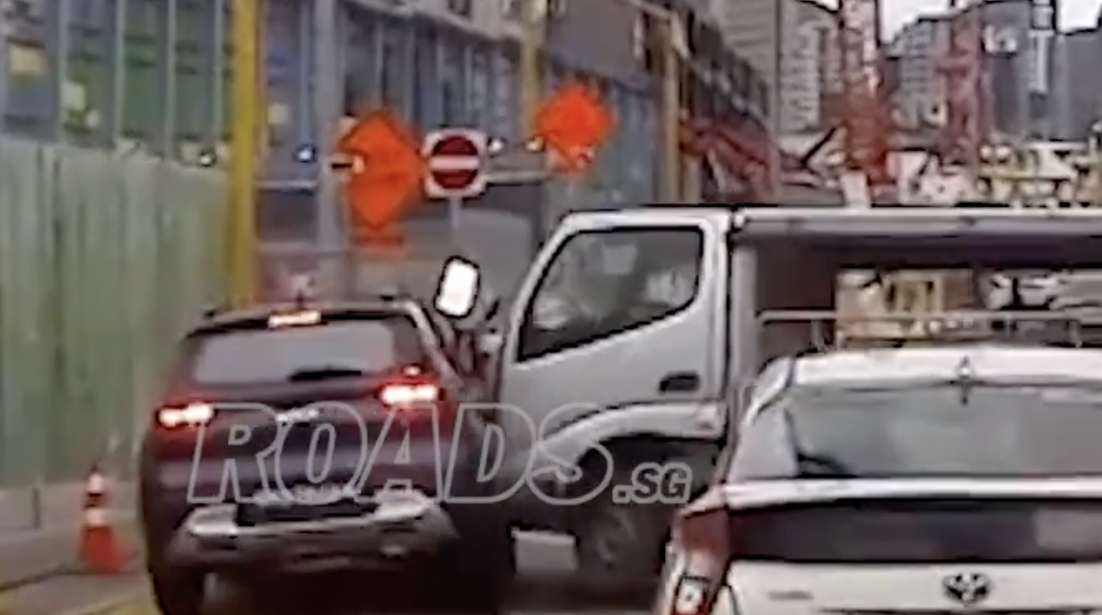 Car and Lorry collision