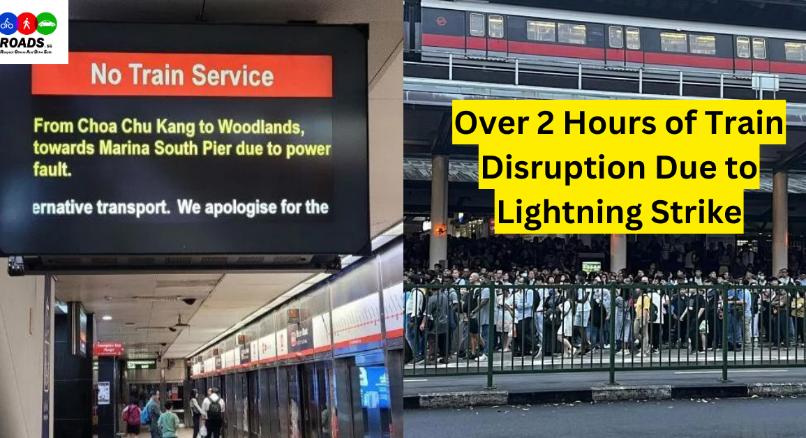 Over 2 Hours of Train Disruption Due to Lightning Strike