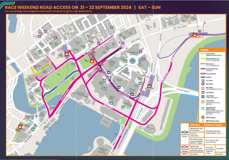All You Need to Know About The F1 Road Closure [2024]
